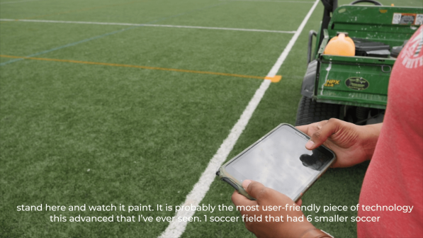 Line marking solutions for Parks & Recreation - Turf Tank