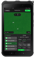 Line Marking has never been quicker | Easy-to-use software on our tablet