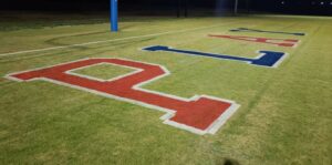 Custom field stencils - Letters, numbers, logos stencils.