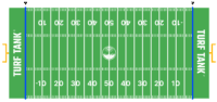 How big is a Football field? | Find all dimensions for a field here