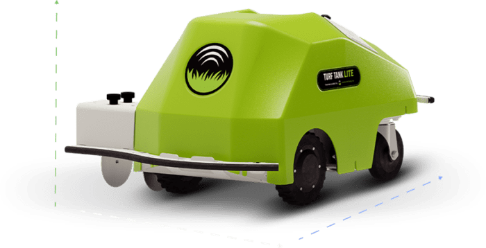 Compact sports line marking robot | Experience the Lite
