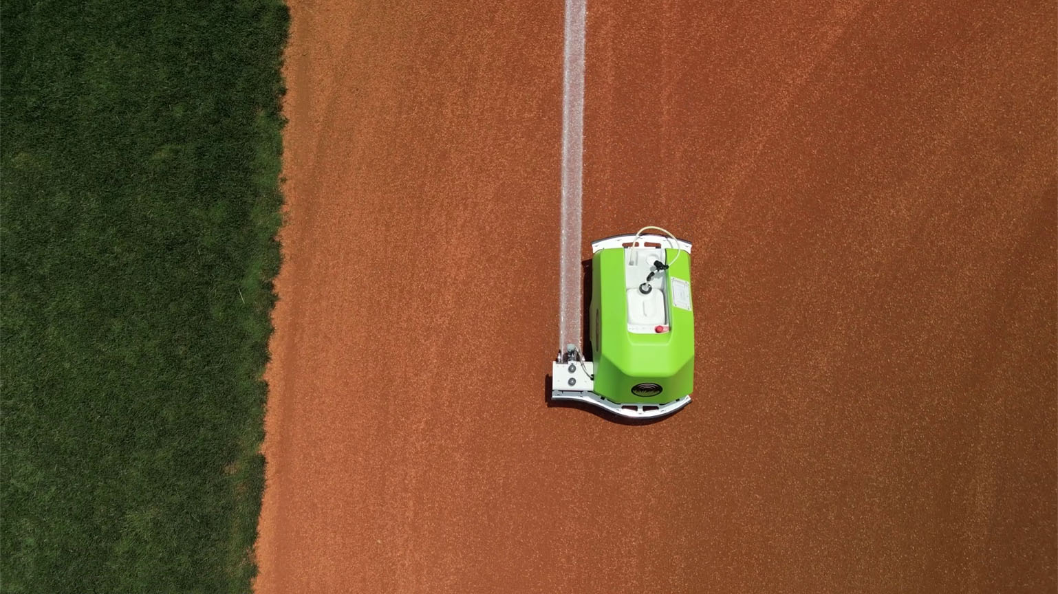Sports Line Marking on Infield Dirt & Gravel
