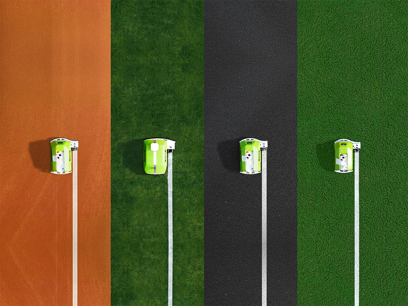 Turf Tank - Robotic line marker for all sports pitches